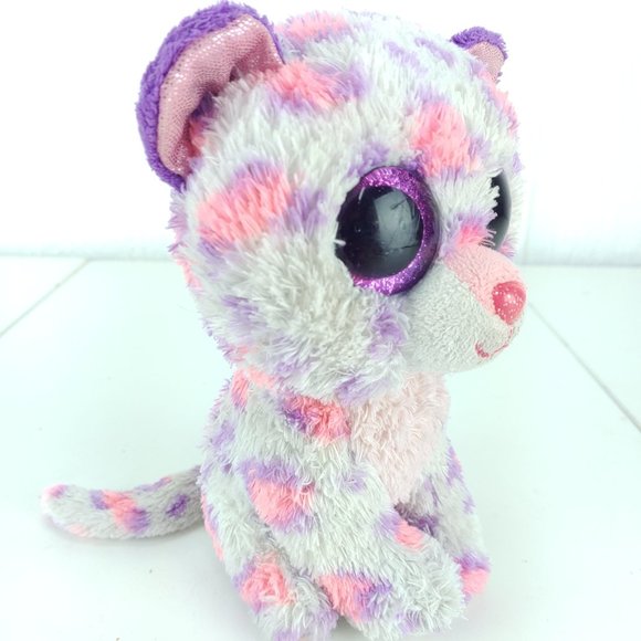 Ty | Toys | Ty Beanie Boos Serena Snow Leopard Plush 6 Stuffed Animal ...